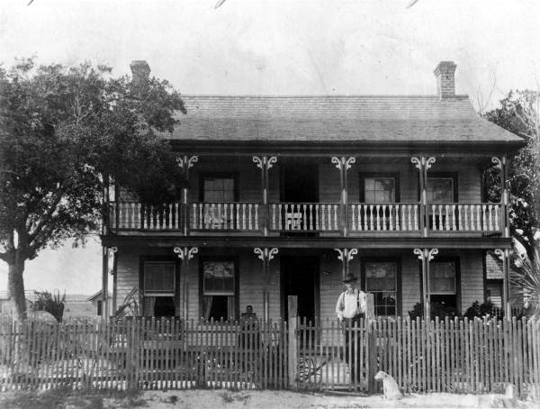 Florida Memory • Captain Andrew Floyd's house in Mayport.
