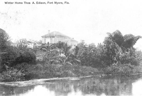 Florida Memory • Thomas A. Edison's winter home - Fort Myers, Florida.
