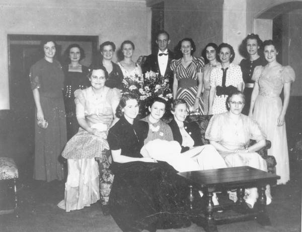 Florida Memory • FSCW class of 1930 reunion in 1940 - Tallahassee, Florida.