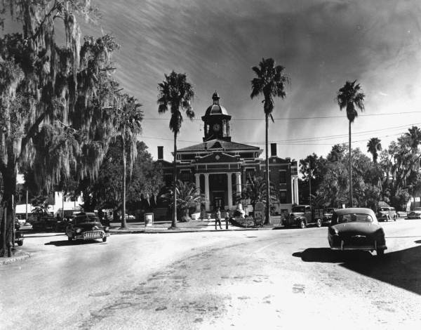 Florida Memory • Citrus County courthouse - Inverness, Florida