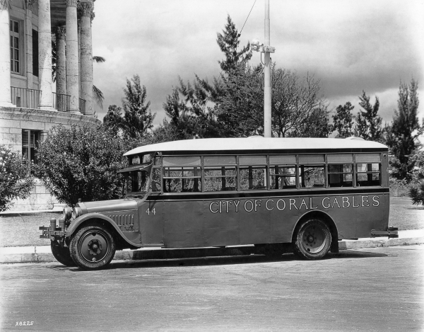 Florida Memory • City of Coral Gables bus