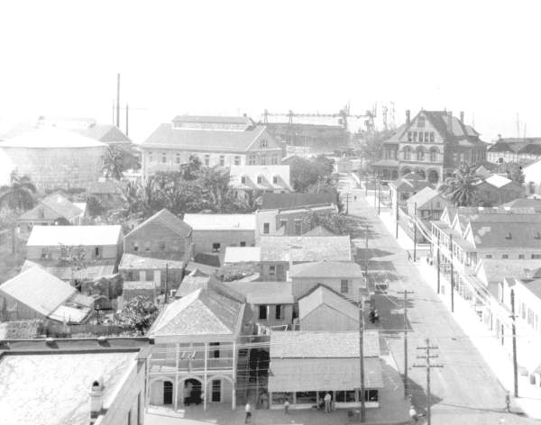 Florida Memory • View from the old city hall - Key West, Florida