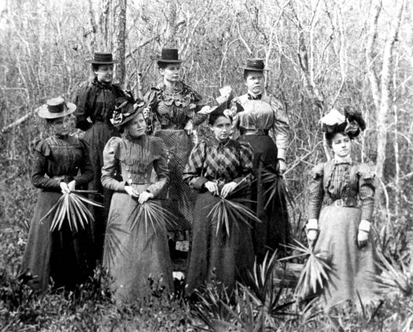 Florida Memory • Women assembled for group portrait - Lake City, Florida