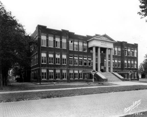 Florida Memory • Plant City High School building