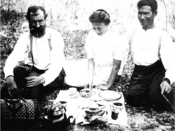 Florida Memory • Magnus Hammer, Anna Hammer and Gustav Torgersen ...