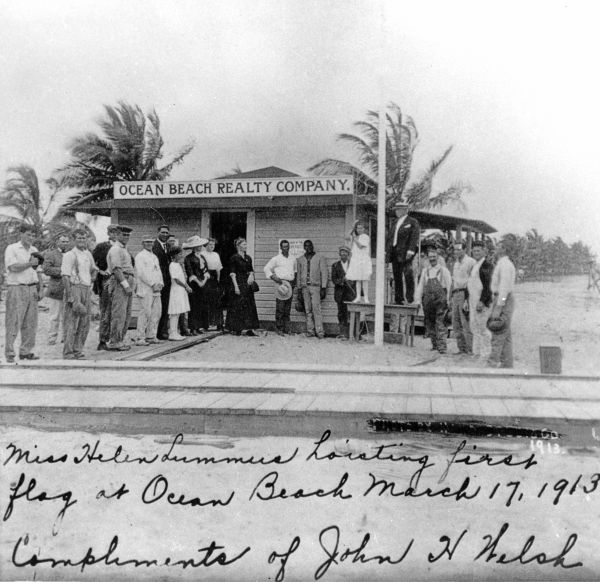 Florida Memory • Opening of the Ocean Beach Realty Company - Miami ...