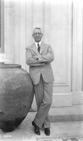 Florida Memory • Portrait of Edward Schultz - Coral Gables, Florida