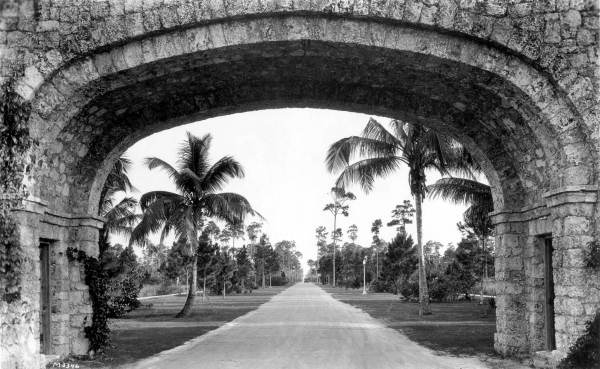 Florida Memory • Granada entrance - Coral Gables, Florida