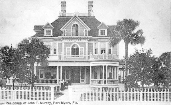 Florida Memory • John T. Murphy home - Fort Myers, Florida.