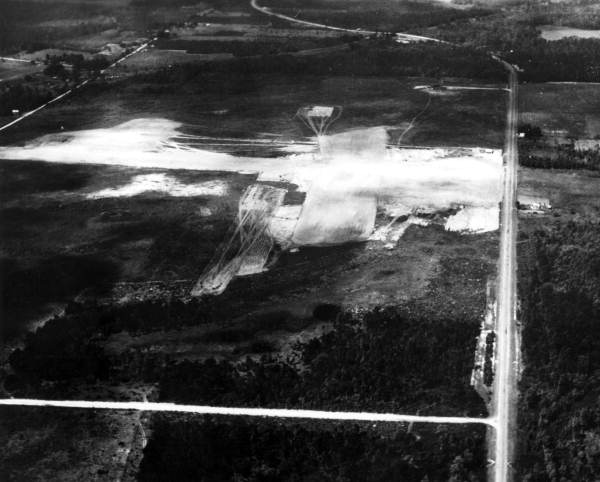 Florida Memory • Aerial photograph showing construction at Dale Mabry ...
