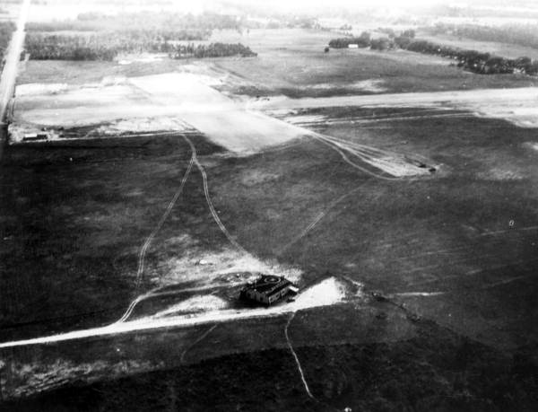 Florida Memory • Aerial photograph showing construction at Dale Mabry ...