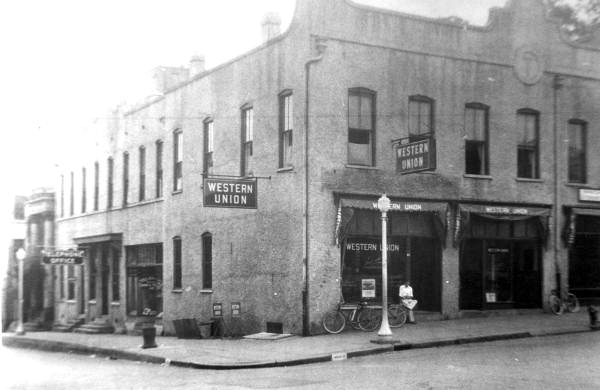 Florida Memory • Western Union building and telephone office on the ...