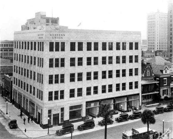 Florida Memory • Western Union building - Jacksonville, Florida.