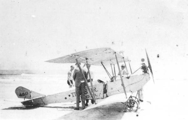 Florida Memory • Home built airplane