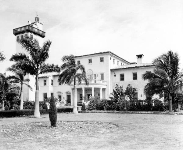 Florida Memory • Carl G. Fisher residence - Miami Beach, Florida.