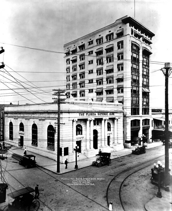 Florida Memory • The Florida National Bank - Jacksonville, Florida.