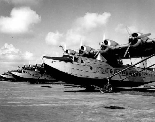 Florida Memory • Sikorsky S-42 plane - Miami, Florida