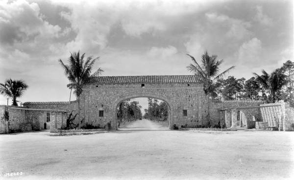 Florida Memory • Granada entrance - Coral Gables, Florida
