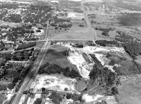 Florida Memory • Aerial view of Florida Highway 60 - Polk County, Florida