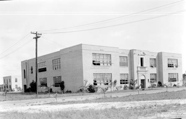 Florida Memory • Redlands High School building - Dade County, Florida