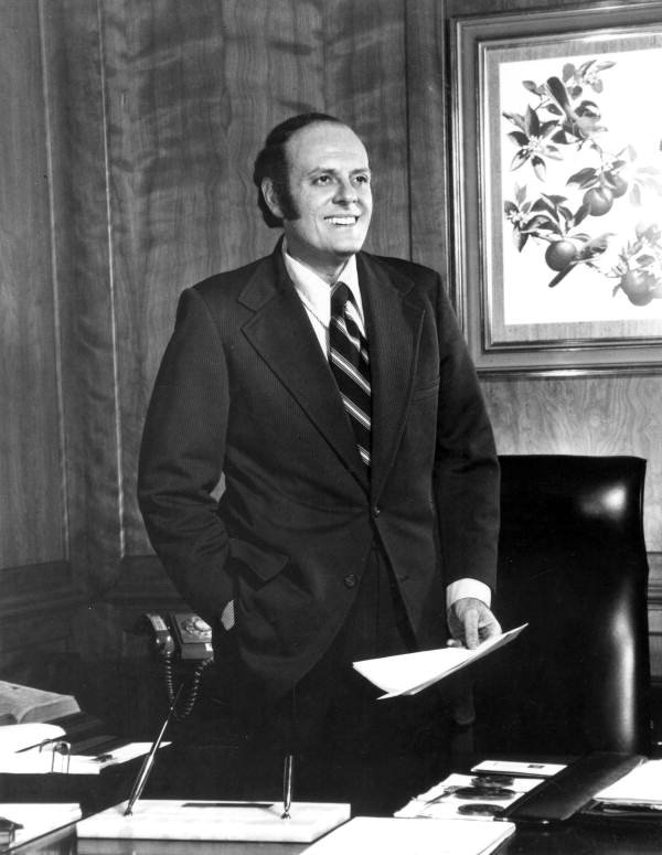 Florida Memory • Portrait of Attorney General Robert Lewis Shevin in ...