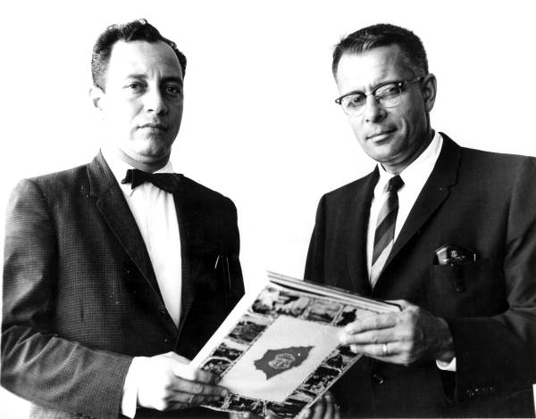 Florida Memory • Florida Secretary of State Tom Adams (right) and Mayor ...