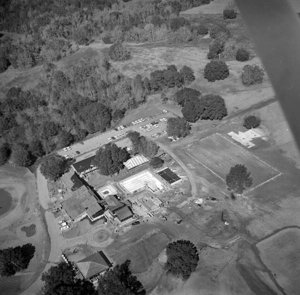 Florida Memory • Aerial view of the Killearn Golf and Country Club in ...