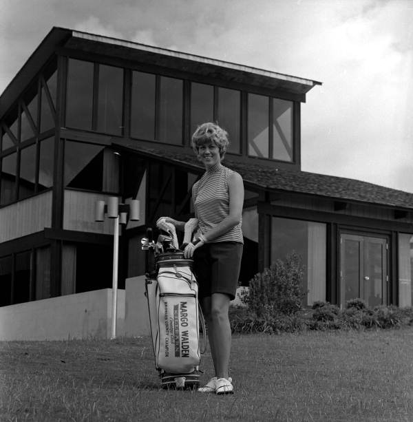 Florida Memory • Portrait of Margo Walden at the Killearn Golf and ...