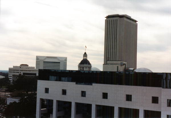 Florida Memory • View showing some of the buildings in the Florida ...