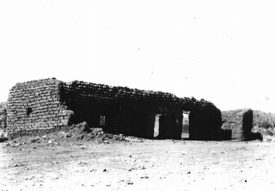 Florida Memory • Remains of an adobe fort