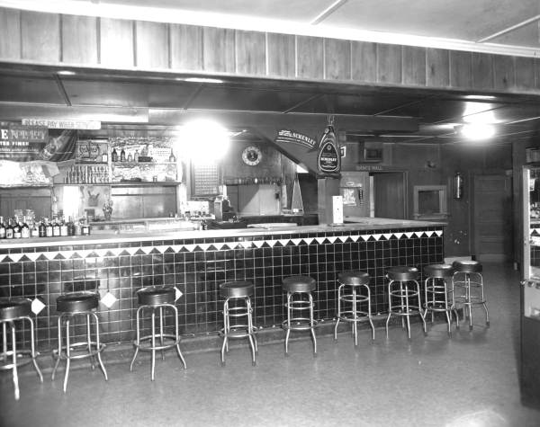 Florida Memory • Bar inside a dance hall.