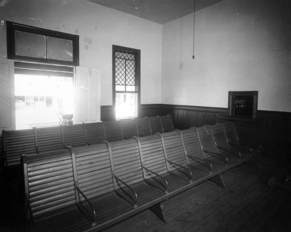 Florida Memory • Colored waiting room in the segregated Lake City ...