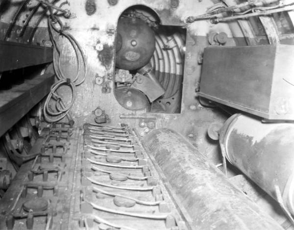 Florida Memory • Interior of Japanese submarine.