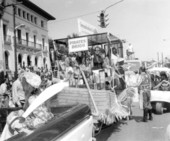 Florida Memory • Isle of Eight Flags Shrimp Festival parade ...