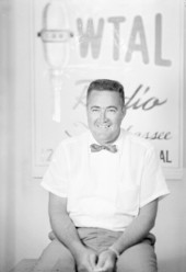 Florida Memory • Employee of radio station WTAL