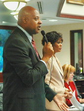 Florida Memory • Rep. Terry Fields, D-Jacksonville, comments on a ...
