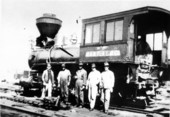 Florida Memory • Alabama and Florida Lumber Company engine 9 - Noma ...