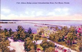 Florida Memory • Edison Bridge across Caloosahatchee River, Fort Myers ...