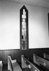 Florida Memory • Lancet window at the St. James C. M. E. Church located ...