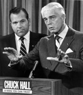 Florida Memory • Dade County Mayor Chuck Hall holding a press conference