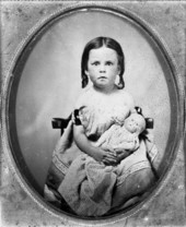 Florida Memory • Portrait of Jane Kirkman Brevard (later Darby) holding ...