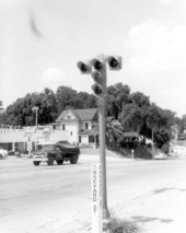 Florida Memory • Looking northwest on Monroe Street from the corner of ...