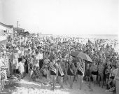Florida Memory • Beauty contest winners - Clearwater Beach, Florida