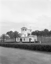 Florida Memory • Main gate at the Florida State Prison at Raiford