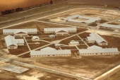 Florida Memory • Aerial view looking northeast showing construction at ...