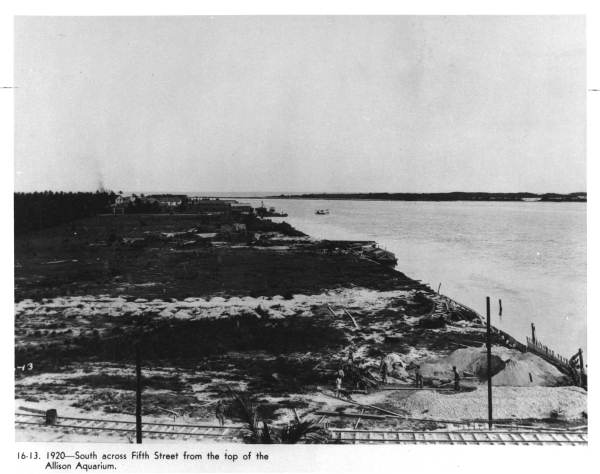 Florida Memory • View of South Beach under development